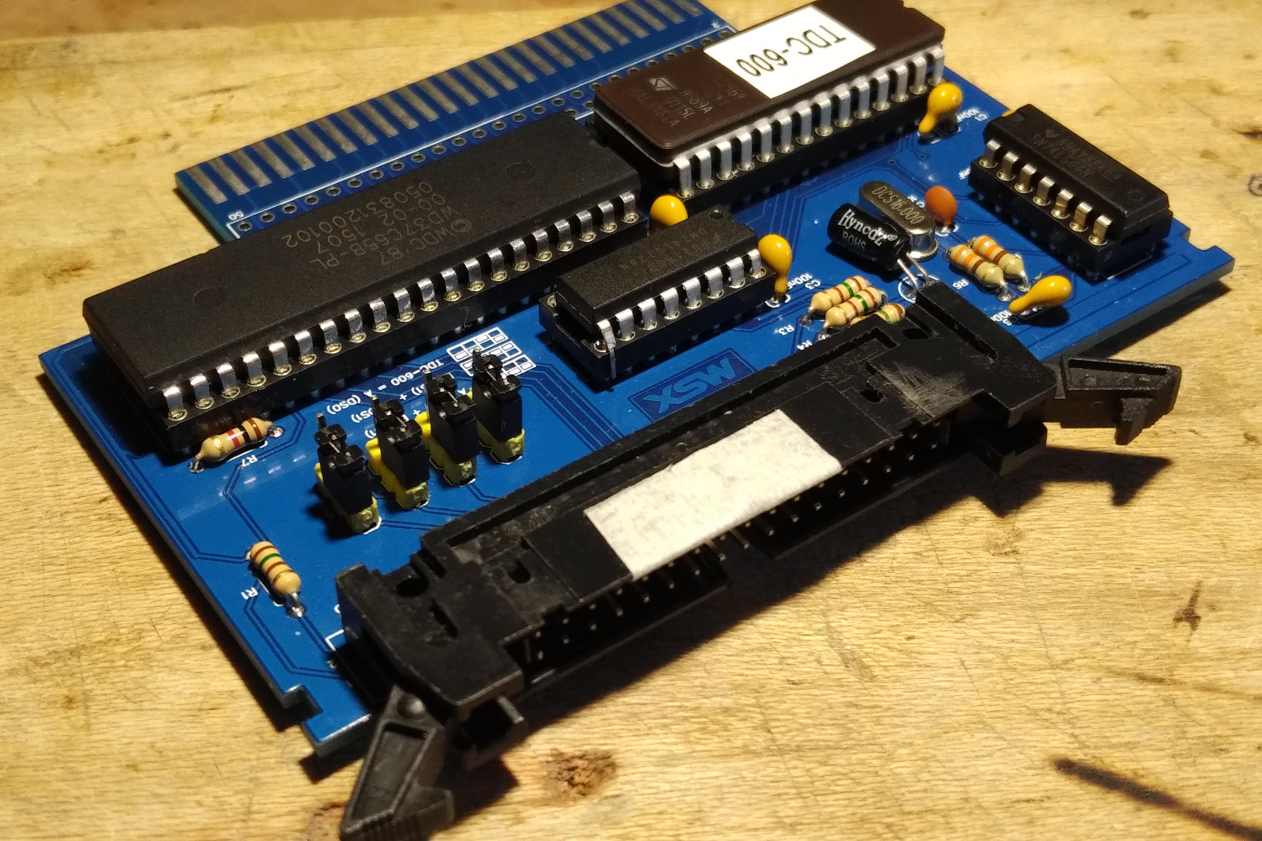 Controladora floppy 360/720Kb – MSXmakers!