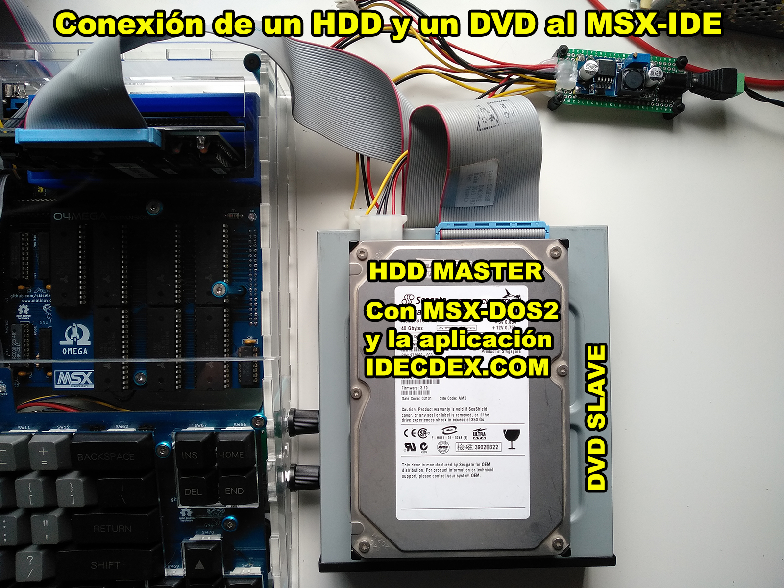 Interfaz MSX-IDE – MSXmakers!