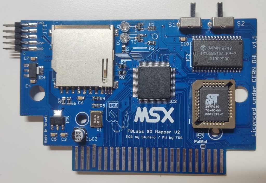 Proyecto SD-MAPPER 512Kb – MSXmakers!