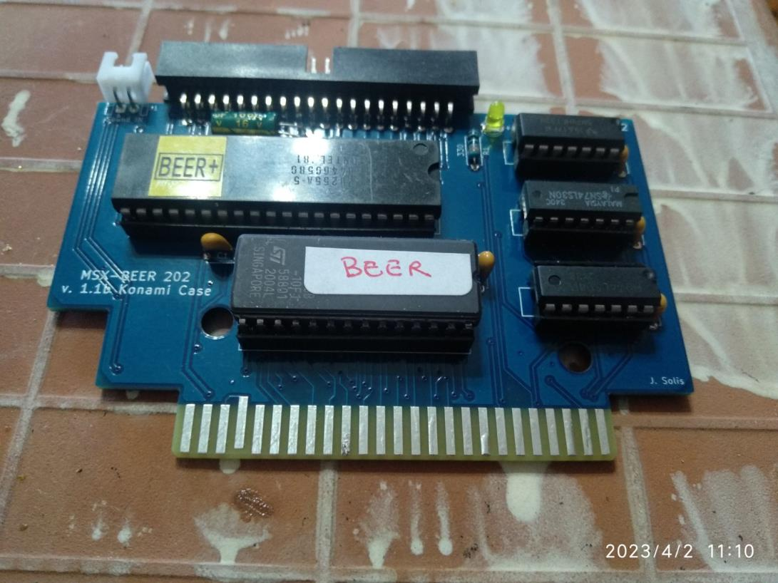Interfaz MSX-BEER – MSXmakers!