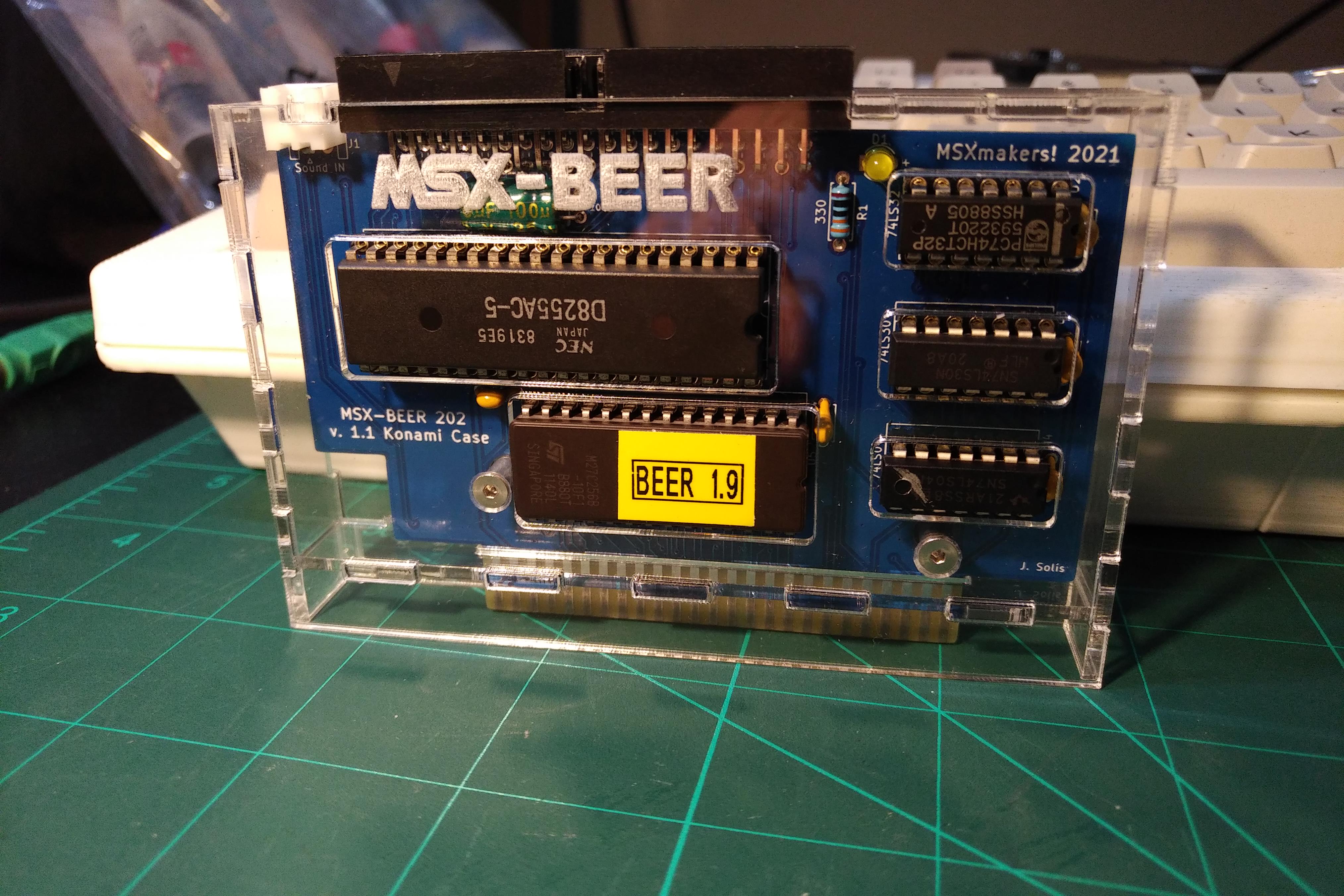 MSX-BEER, construcción paso a paso – MSXmakers!